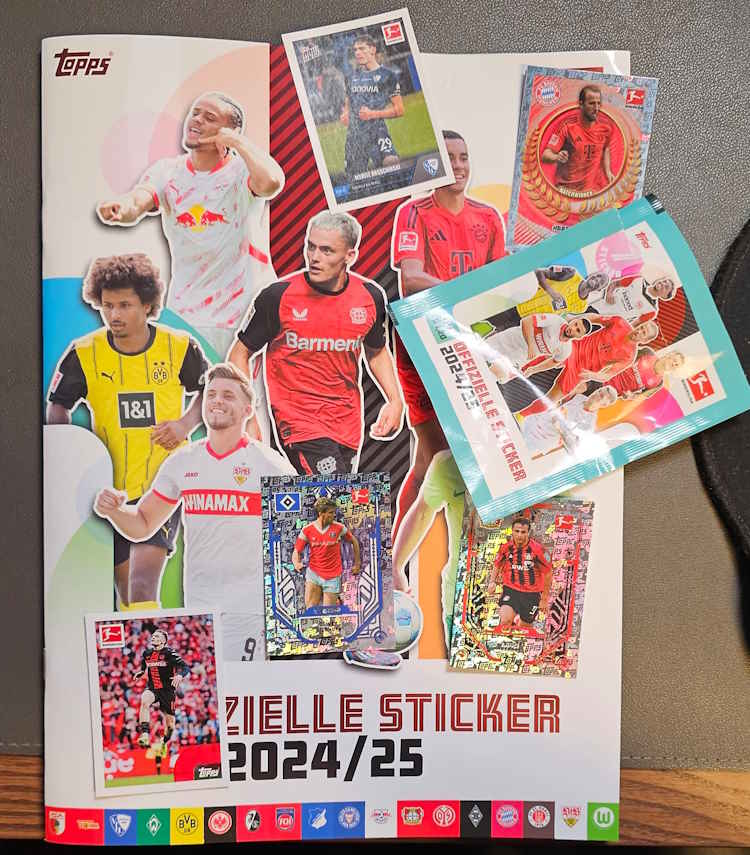 Topps Bundesliga Sticker 2024/25 | Alle Infos!